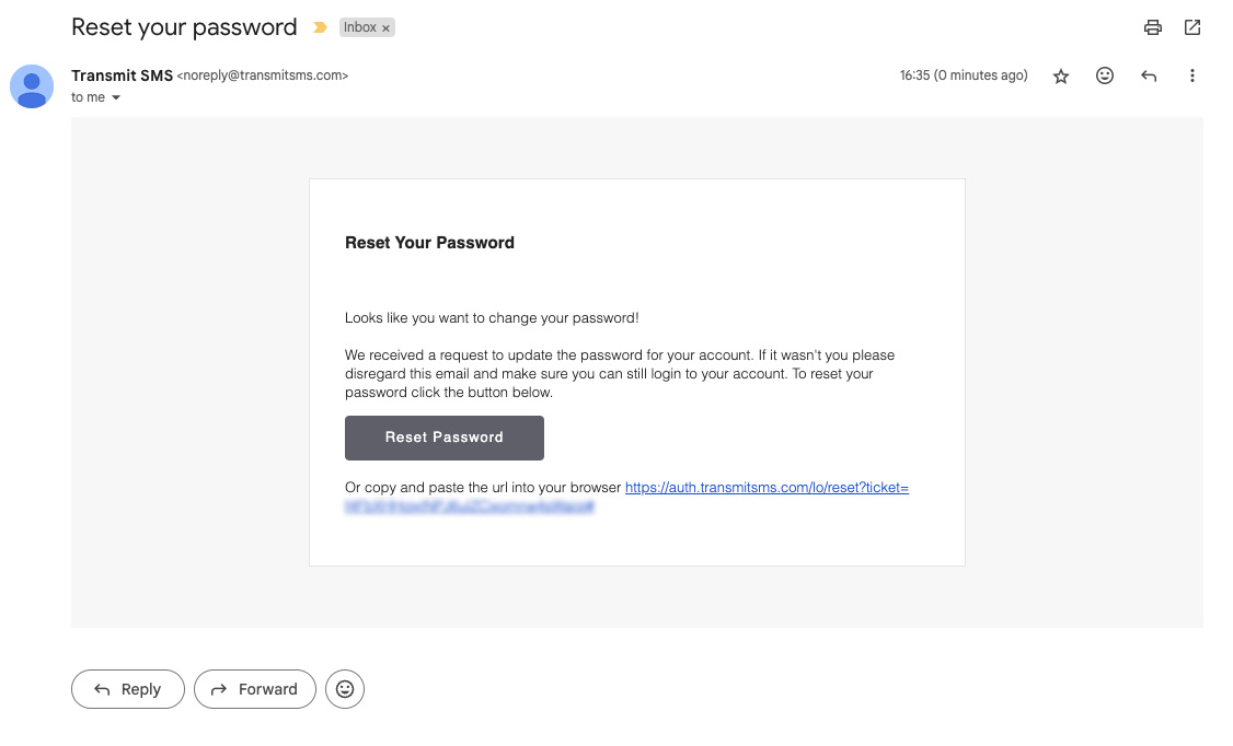 I forgot my password - How do I do a password reset?